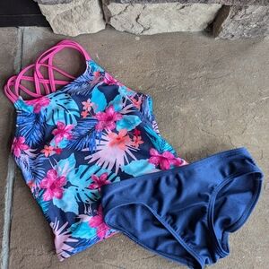 Cat & Jack | Swim | Girls Cat And Jack Two Piece Tankini | Poshmark